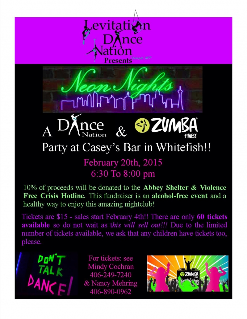 Zumba Christmas Invitation