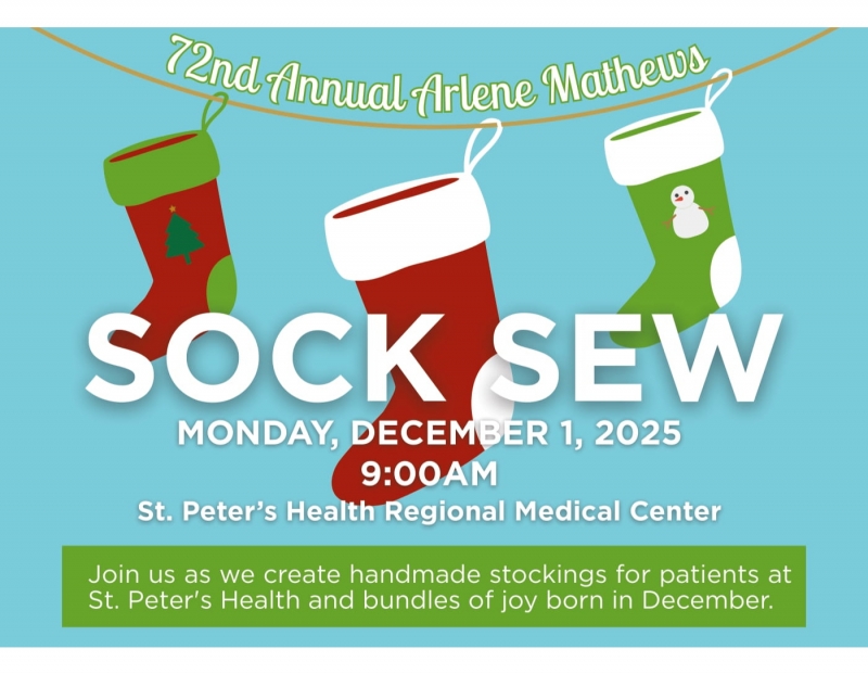 72nd Annual Sock Sew at St. Peter's Health 12/01/2025 Helena, Montana ...