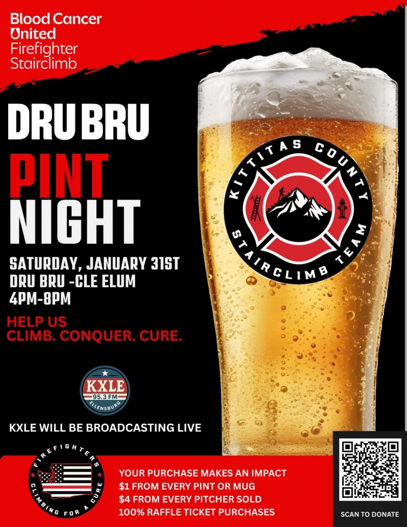 Pint Night for Kittitas County Firefighters 01/31/2026 Cle Elum ...