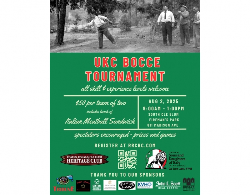 3rd Annual UKC Bocce Tournament 08/02/2025 Cle Elum, Washington ...
